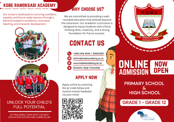 Best Private School in Eswatini | Kobe Academy 2026 Admissions